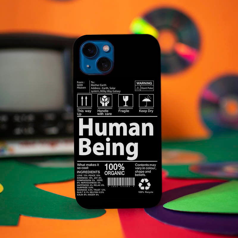 Human Being Hard Case | Designer Mobile Cases – Still Accessories